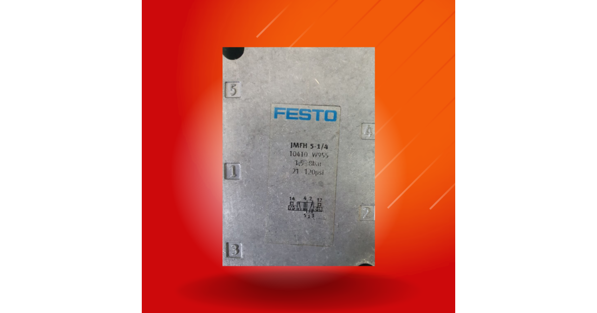 FESTO SOLENOID VALVE | Engineering Bee